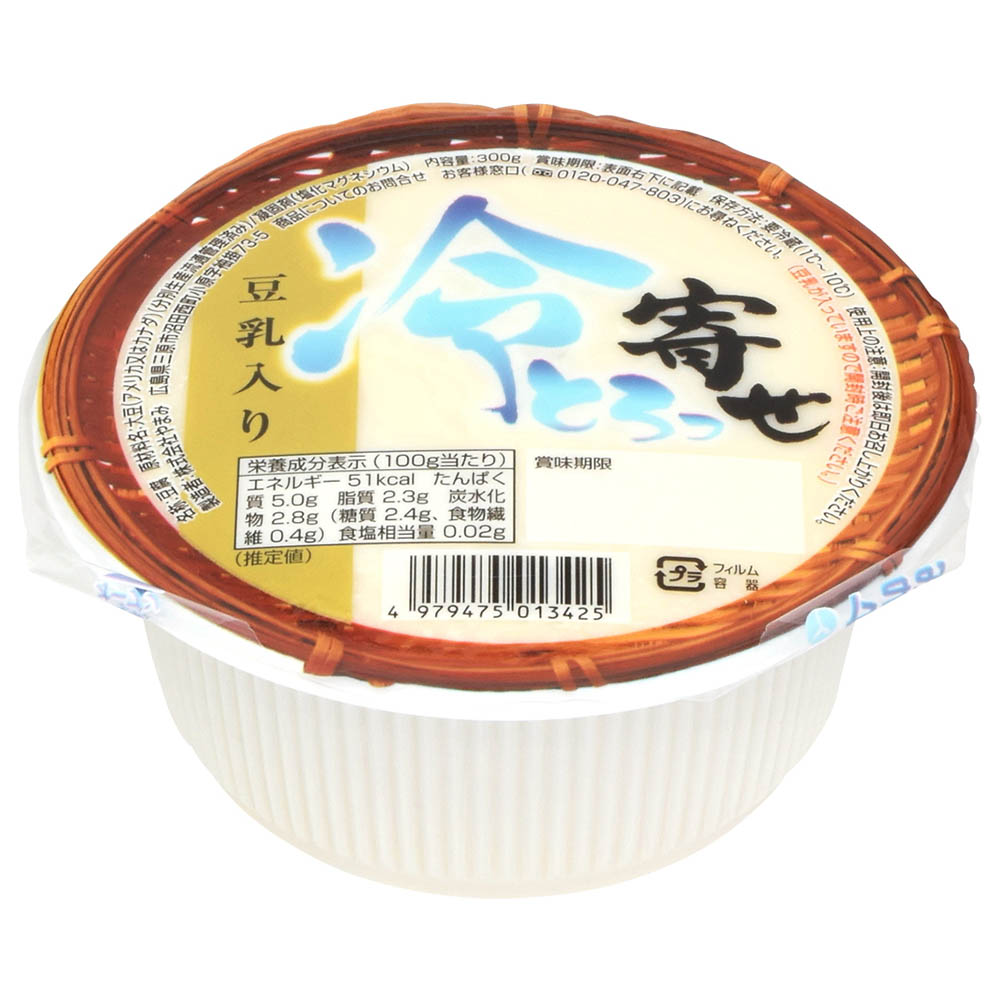 ゆめデリバリー | youme delivery - ゆめタウン公式ネットスーパーやまみ 冷とろっ寄せ 豆乳入り 300g: 豆腐・納豆・練物